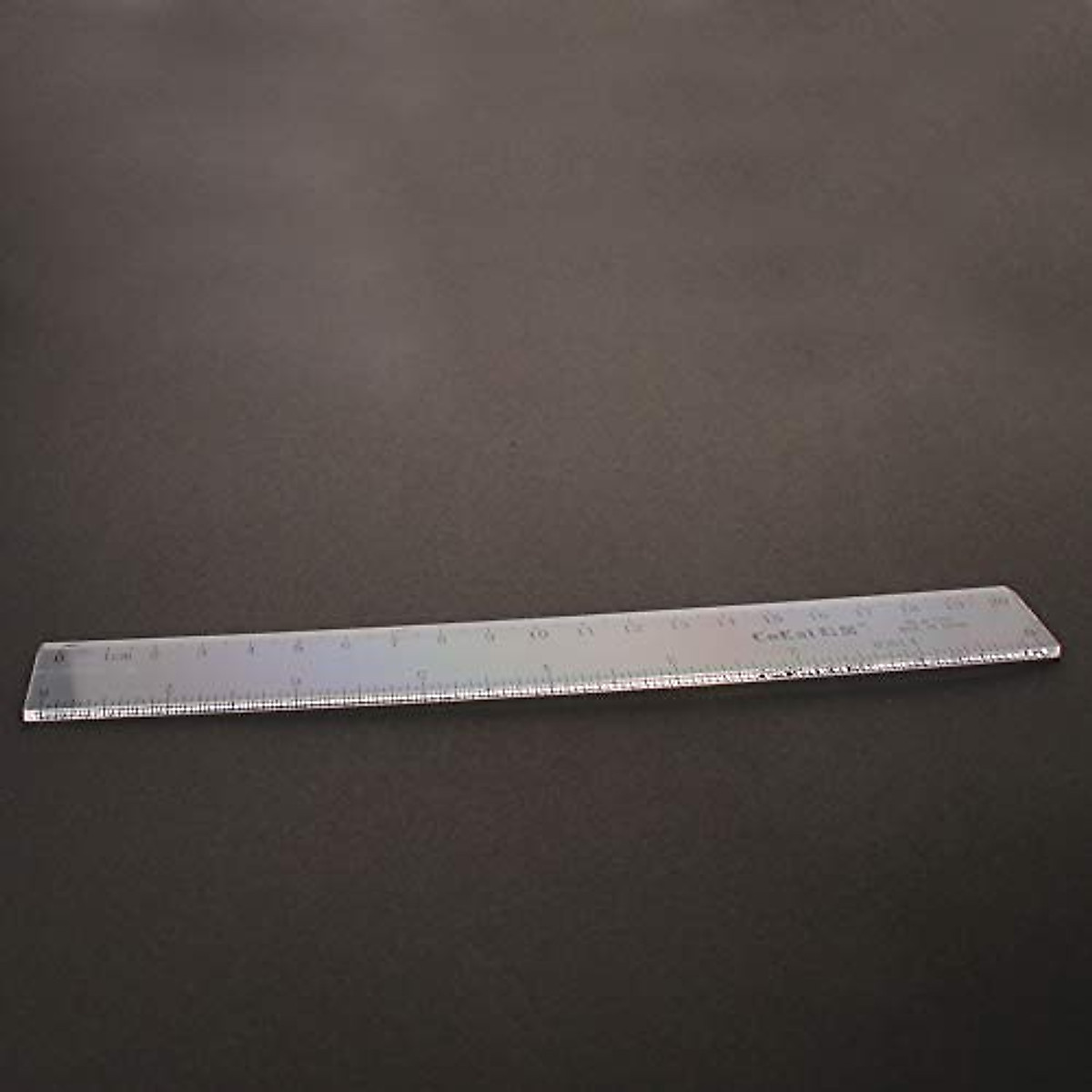 Utoolmart Straight Ruler 20cm Metric Plastic Clear Measuring Tool 1 pcs