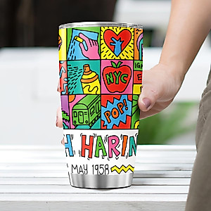 Tumbler Keith Office Insulated Haring Tea 20 30 Oz Coffee Hot Travel Steel Stainless Iced