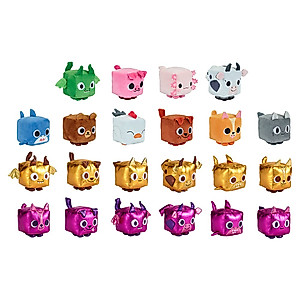 Pet Simulator X - Mystery Pet Treasure Plush 2-Pack (Two 4" Tall Plushies, Series 1) [Includes DLC]