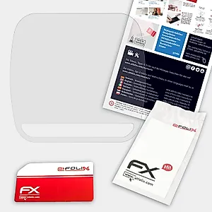 atFoliX Plastic Glass Protective Film compatible with Nextbase 112 Glass Protector, 9H Hybrid-Glass FX Glass Screen Protector of plastic
