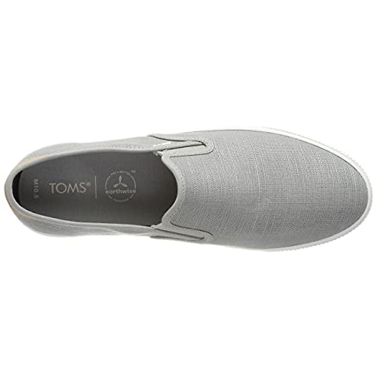 TOMS mens Baja Sneaker, Grey, Drizzle Grey Heritage, 10.5 US