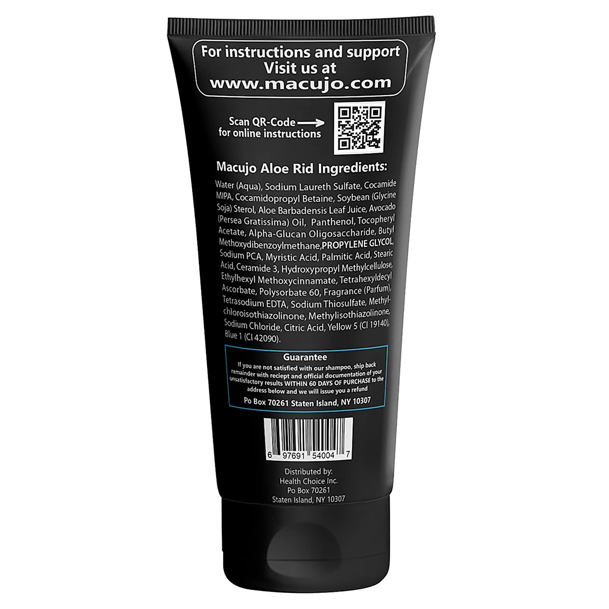 Macujo Aloe Rid Detox Shampoo and Zydot UltraClean Method, Deep Cleans, All Pollutants, Residual Medications, Nicotine, Alcohol, Chlorine, 2nd Hand-Smoke