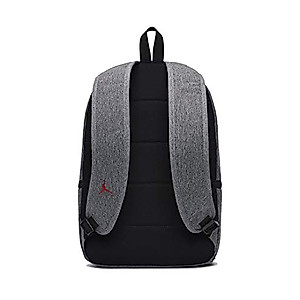 Nike Air Jordan Jumpman Backpack (One Size, Carbon Heather/Gym Red)