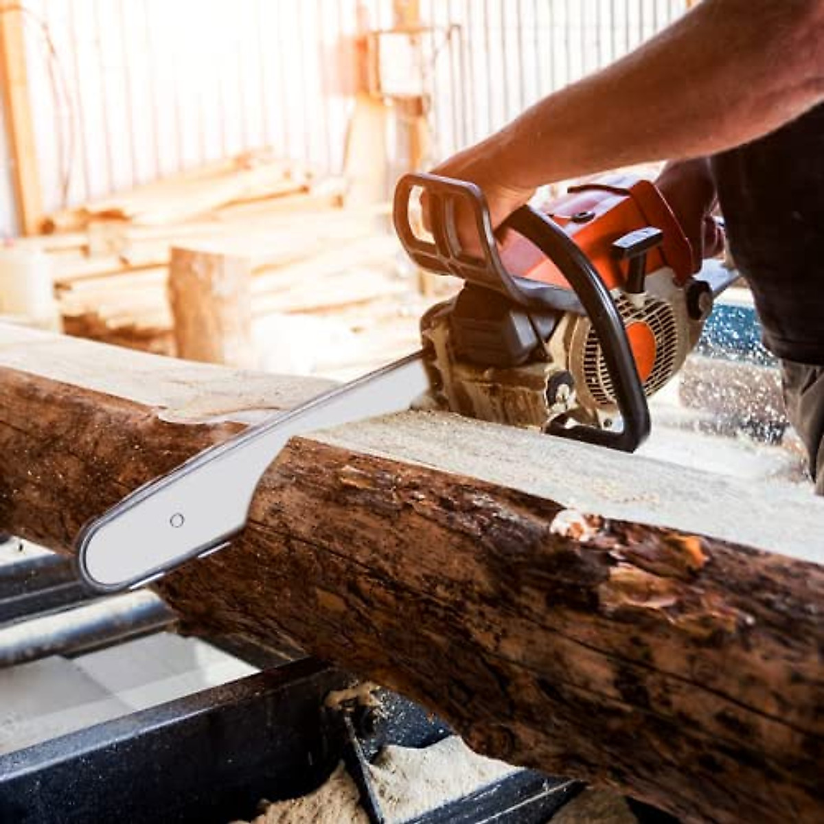 O-CONN 4 Pack 16 Inch Chainsaw Chain 3/8" LP Pitch .050'' Gauge 56 Drive Links Fits Makita, Echo, Husqvarna and more