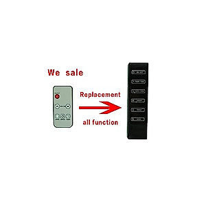 Remote Control for Black & Decker BPC08CJ BPC10CJ BPC12CJ & Toyotomi TAD-T33 TAD-T35 Portable Window Air Conditioner