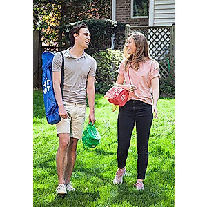 JOOLA HIT MIT Adjustable Height Portable Badminton Net Set - Competition Multi Sport Indoor or Outdoor Net for Playing Pickleball, Kids Volleyball, Soccer Tennis, Lawn Tennis - Easy and Fast Assembly