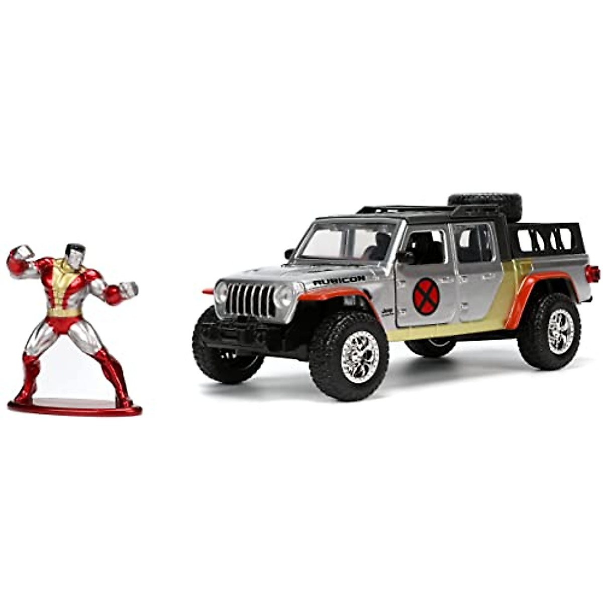 New Jada 2020 Gladiator and Colossus Diecast Figurine Marvel X-Men Hollywood Rides Series 1/32 Diecast Model Car by Jada 33363