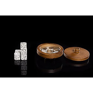 Fiammata Whiskey Smoker Kit With Torch, Smoke Infuser For Cocktails, Cocktail & Bourbon Smoker Kit, Old Fashion Cocktail Kit, Whiskey Drink Smoker & Cocktail Gift Set