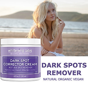 Whitening Labs Dark Spot Corrector - Anti-Aging Moisturizer for Face, Body, Sensitive Areas, Men & Women