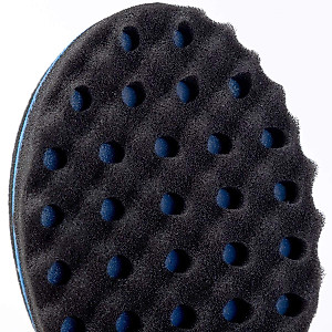 4 Pcs Small Holes Hair Twist Sponge, Barber Curl Sponge Brushes for Dreads Locking Afro Curl Coil Comb Care Tool