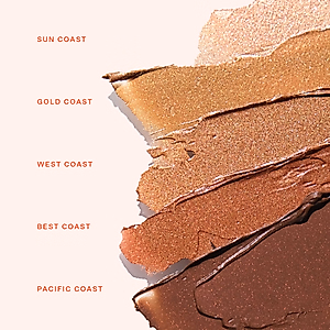 Tower 28 Bronzino Illuminating Cream Bronzer, WEST COAST | Multi-Purpose Cheek and Lip Cream Bronzer in Medium Warm Bronze | Moisturizing, Silicone-Free