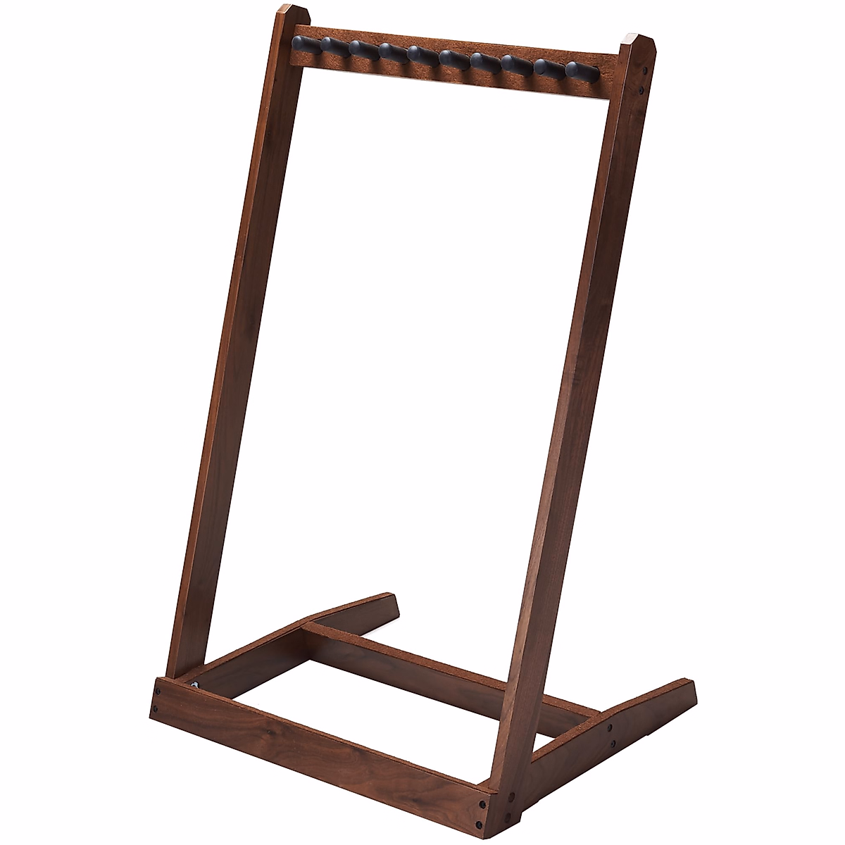 Musbeat Guitar Stand for Multiple Guitars, Hardwood Multi Guitar Stand (3 Acoustic Guitar, 5 Electric or Bass), 5 Guitar Stand Rack for Men, Wooden Floor Guitar Rack Stand Display for Studio, Home