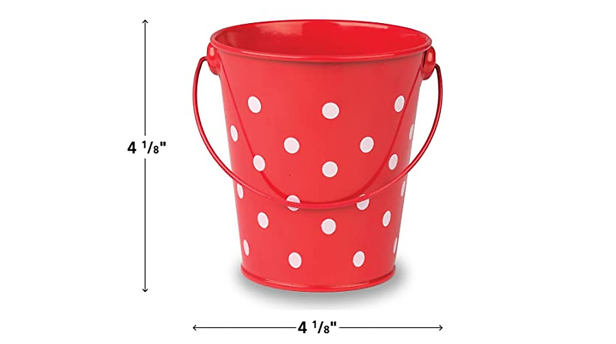 Teacher Created Resources Polka Dot Buckets & Caddy Set - Classroom ...