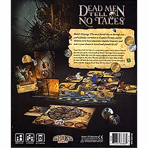 Minion Games Renegade Game Studios Dead Men Tell No Tales Strategy Boxed Board Game Ages 12 & Up for 2-5 Players 60-75 minutes playing time