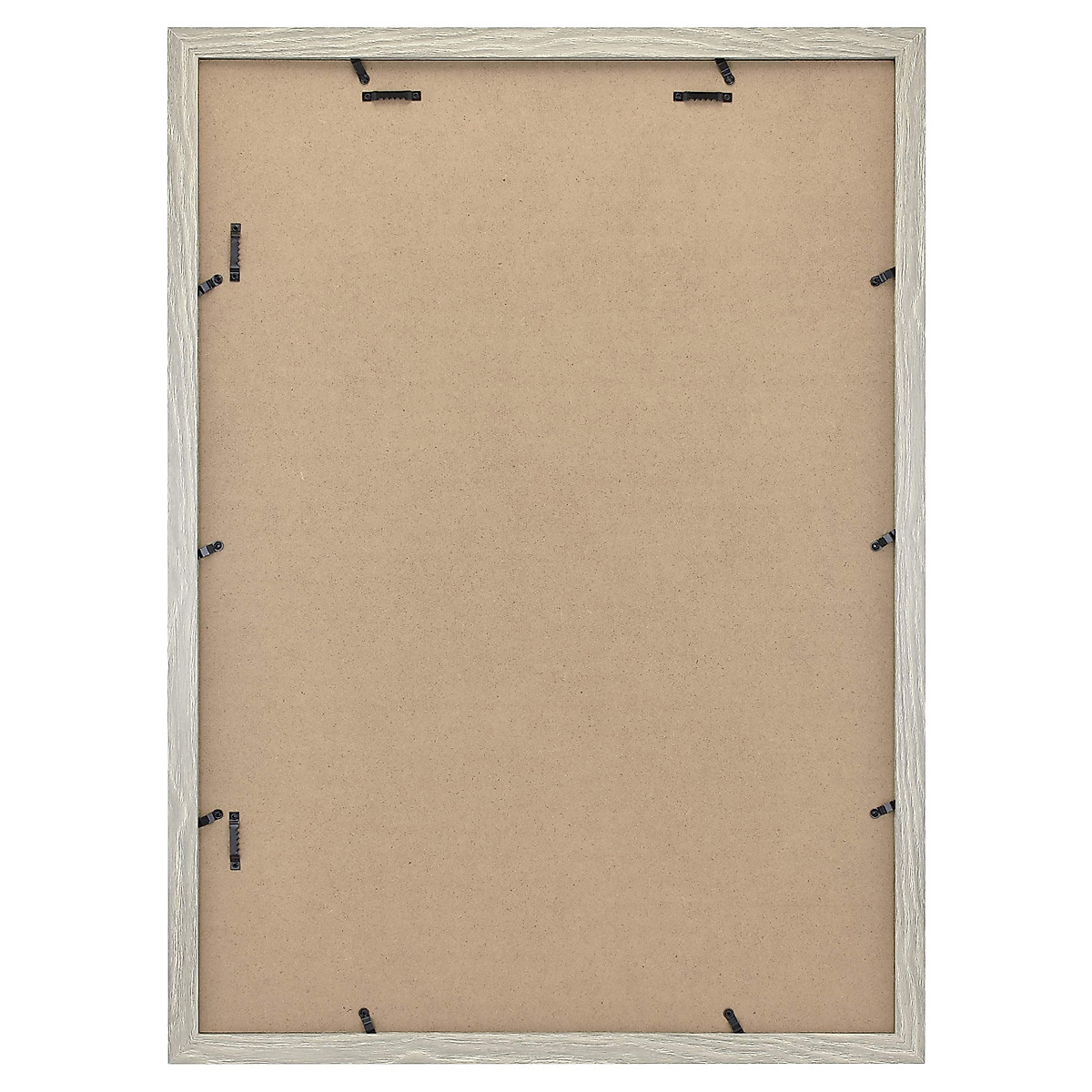 MCS Studio Gallery 20 x 28 Poster Frame Gray Woodgrain, Vertical & Horizontal Wall Hanging Large Picture Frame for Photos, Posters & Art Prints (2-Pack)