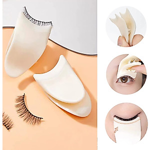 Eyelash Applicator Tool-Eyelash Curlers Lash Clip Separator Curler for Make Up Application Kit (Pack of 2)