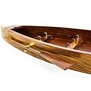 Nagina International Nautical Handcrafted Boat Key Cabinet with Key Hooks | Maritime Home Decor Products