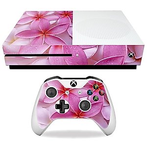 MightySkins Skin Compatible with Microsoft Xbox One S - Flowers | Protective, Durable, and Unique Vinyl Decal wrap Cover | Easy to Apply, Remove, and Change Styles | Made in The USA