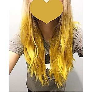 ARCTIC FOX Vegan and Cruelty-Free Semi-Permanent Hair Color Dye (4 Fl Oz, COSMIC SUNSHINE)