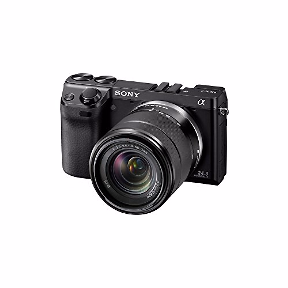 Sony NEX-7 24.3 MP Mirrorless Digital Camera with 18-55mm Lens (Old Model)