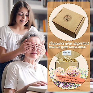 1DFAUL Egg Pregnancy Announcement, Pregnancy Reveal, Funny Baby Announcement Ideas, Surprise Eggs Perfect for grandparents Future Dad, or Friends