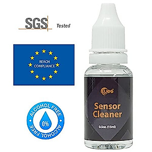 UES FFR24 Professional DSLR SLR Digital Camera CMOS and CCD Sensor Cleaning Swab Kits for Full-Frame Sensors: 14 X 24mm Full Frame Sensor Cleaning Swabs + 15ml Sensor Cleaner