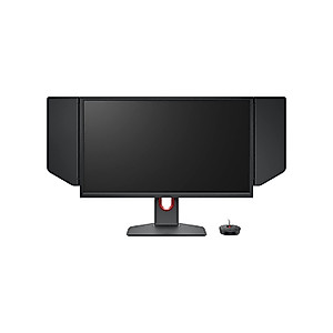 BenQ ZOWIE XL2546K 24.5 inch 240Hz Gaming Monitor | 1080P | DyAc+ | Smaller Base | Flexible height & tilt adjustment | XL Setting to Share | Customizable Quick Menu | S-Switch | Shield (Renewed)