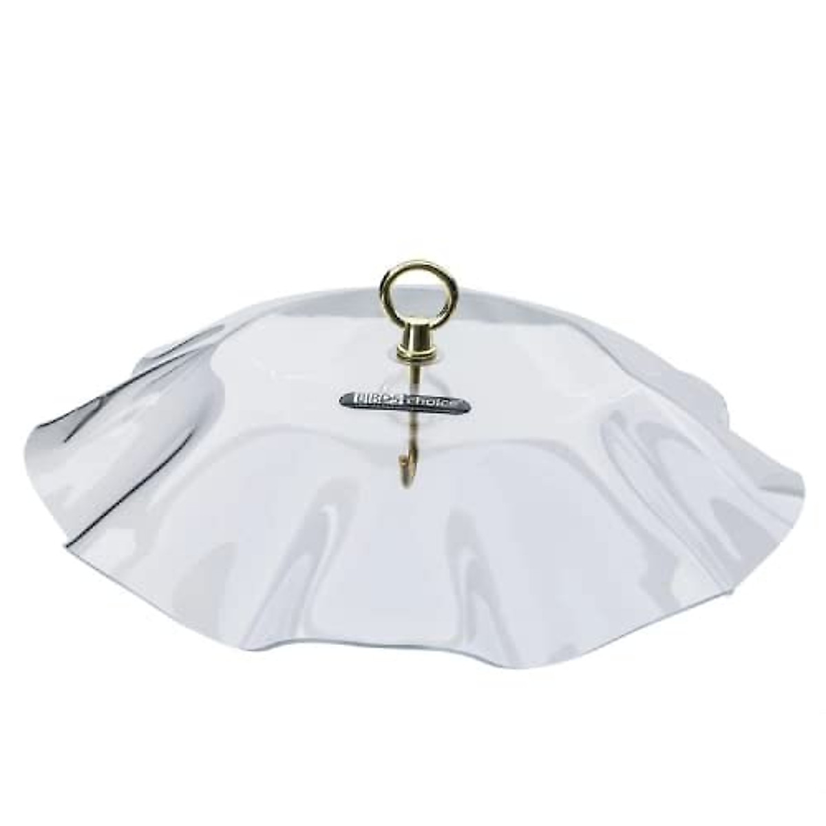 Birds Choice WGCLEAR Weatherguard, Weather-Resistant Acrylic Bird Feeder Weatherguard, 13", Clear…