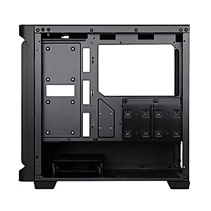 G.SKILL LT1 mATX Case with Tempered Glass Side Panel, Front Grill for Optimized Airflow - Black (GC-TKGW1-LT1)