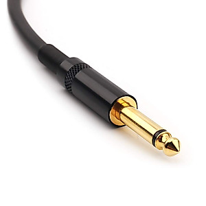NANYI 6.35mm (1/4 Inch) Male TS Male to XLR Interconnect Audio microphone Cable (XLR-F-1.6FT)