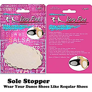 Sole Stopper for Thick Heel Women Dance Shoes