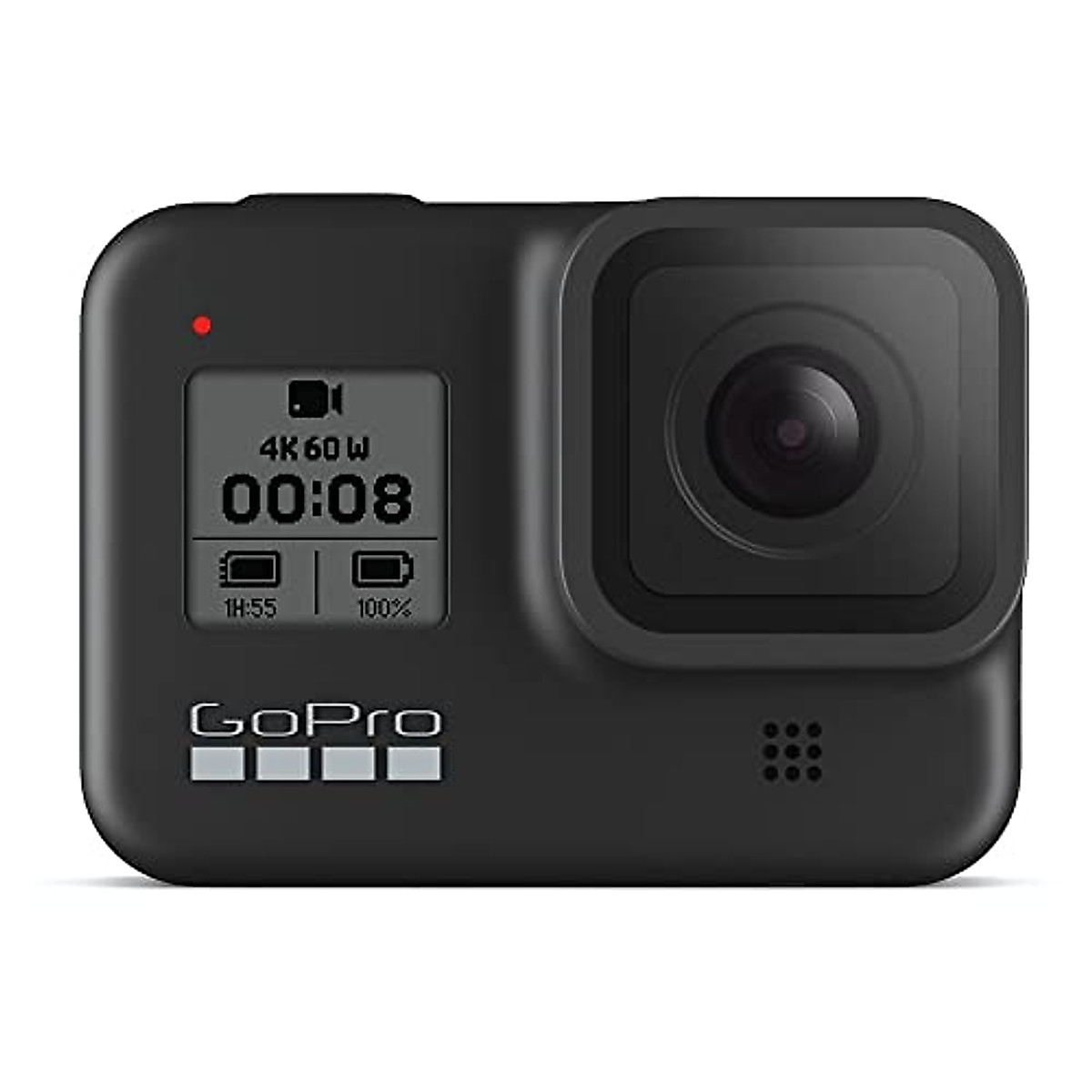 GoPro HERO8 Black Digital Action Camera - Waterproof, Touch Screen, 4K UHD Video, 12MP Photos, Live Streaming, Stabilization - with Mega Accessory Kit - All You Need Bundle
