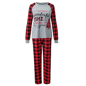 SHAOBGE Christmas Pijama Matching Pajama Sets Couples Christmas Pjs For Teen Pajamas For Size 7 White Silk Pajamas For Women Cyber Of Monday 2023 My Orders Christmas Pajamas For Family