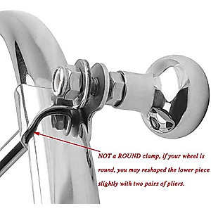 FUTURUP AISI 316 Stainless Steel Boat Steering Wheel Knob, Steering Wheel Maneuvering Knob