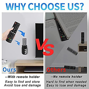 Universal Remote for LG TV Remote Control (All Models) Compatible with All LG Smart TV LCD LED 3D AKB75375604 AKB75095307 AKB75675304 AKB74915305, Remote Control for LG TV Remote Wr Holder & Battery