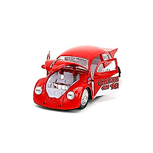 Punch Buggy Slug Bug 1:24 1959 Volkswagen Drag Beetle Die-Cast Car, Toys for Kids and Adults