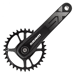 SRAM SX Eagle Crankset - 175mm, 12-Speed, 32t, Direct Mount, Power Spline Spindle Interface, Black, A1
