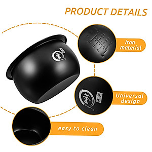 Cabilock Rice Cooker Liner Non-stick Rice Cooker Pot Electric Cooker Inner Pot Rice Cooker Inner Pot Electric Cooker Accessory Cooking Supply Electric Cooker Liner Kitchenware Multi-use Pot