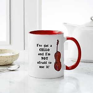 CafePress I've Got A Cello Mug Ceramic Coffee Mug, Tea Cup 11 oz