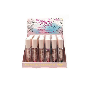 Italia Deluxe 24K MAGIC Lip Oil / Lip Gloss 6 Pcs