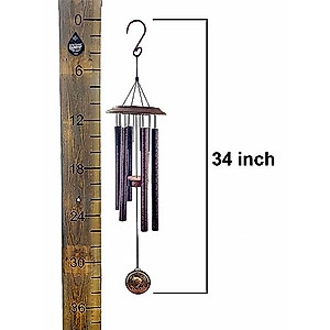 Memorial Wind Chimes Personalized Sympathy Gifts Bass Fishing in Memory of Love Ones in Heaven Custom Wind Chimes in Memory of Loved One by Weathered Raindrop