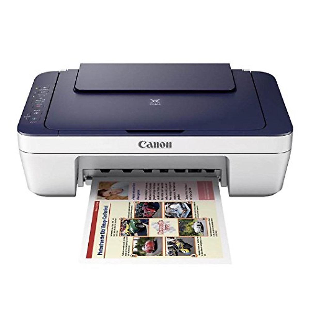 Canon PIXMA-MG3022 Wireless Inkjet All-in-One Printer, 8 ipm Black, 4800x600 Color, - Print, Copy, Scan