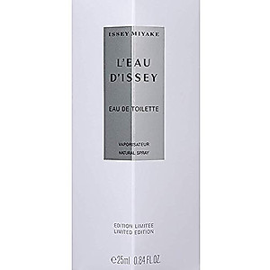 Issey Miyake L'eau d'Issey for Women EDT, White, 0.84 Fl Oz