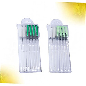 Ciieeo 2 Set/12pcs Back to Art Supplies Powdered Pigment Watercolor Paints for Art Students Water Coloring Brush Pen Water Color Brush Pens Water Brush Pen Student Solid