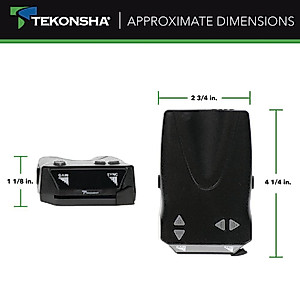 REESE Towpower 8507111 Brakeman IV Digital Brake Control, Small Compact Design