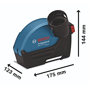 Bosch Professional Gde 125 Ea T Suction Cover Cutting Discs 125 Mm/Diameter 25 Mm Max Cutting Depth, Tool-Free HDD Installation, 300 G, 1600 A003Dj