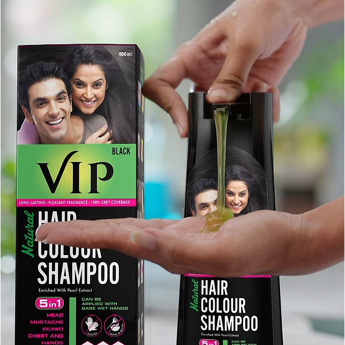 VIP Hair Color Shampoo, 400ml