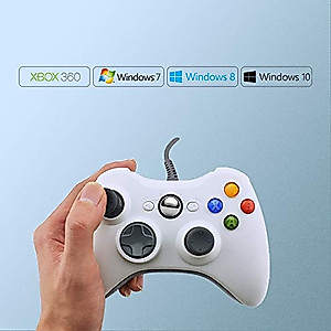 DATA FROG USB Wired Gamepad for Xbox 360 /Slim Controller for Steam Game