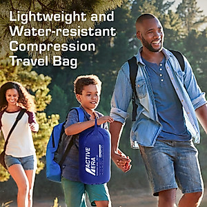 Active Era Ultra Lightweight Sleeping Bag Indoor & Outdoor - Compact, Ultralight Sleeping Bag for Warm Weather - Sleeping Bag for Camping, Warm Weather, Sleepovers, Fishing, Outdoor Camping and Hiking