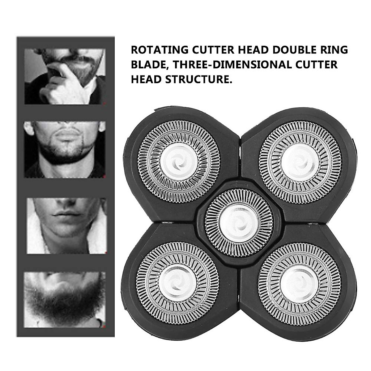 Shaver Head, Replacement Shaver Head Blade Cutters,Electric Heads Blades Parts,Accessories Limural Electric Replacement Blades For Trimmer & Clipper Blades (5 Sets)